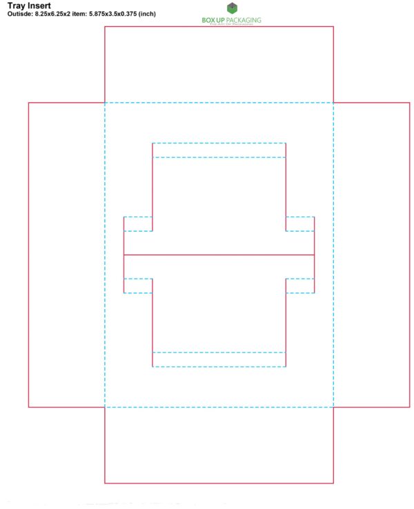 Custom Insert Box Template | Box Up Packaging
